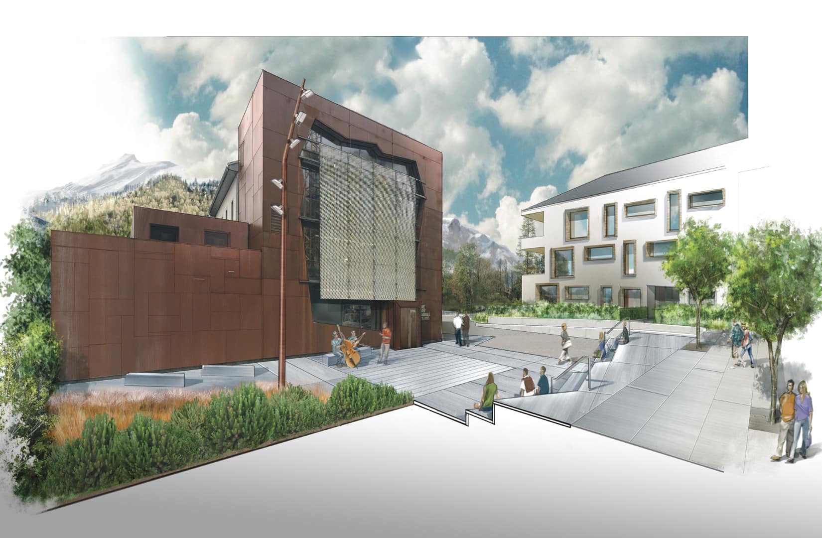 Ecole de musique et de danse - Patrick Humblot - Architecte-Paysagiste